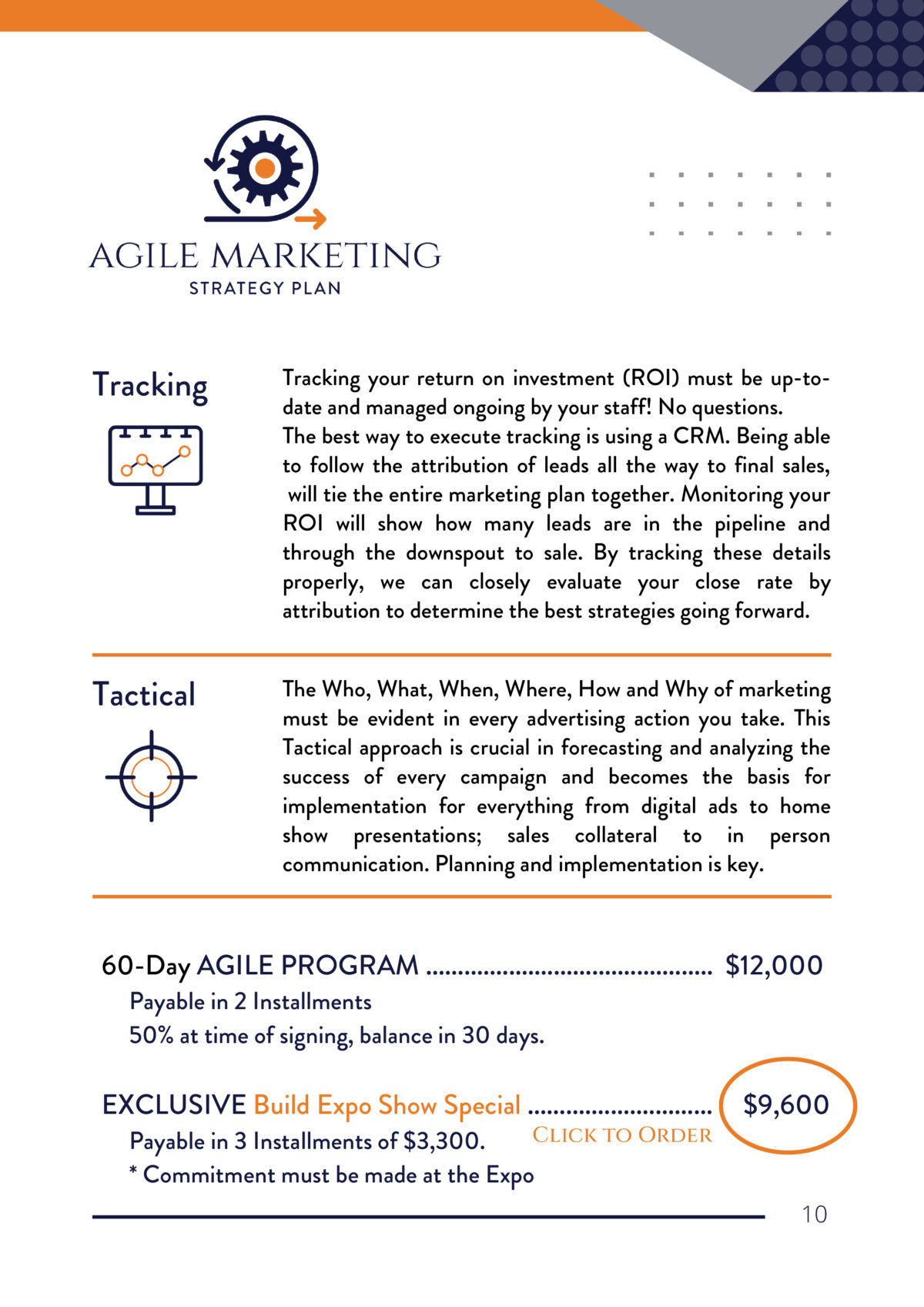 VIP Menu - Josh Ramsey